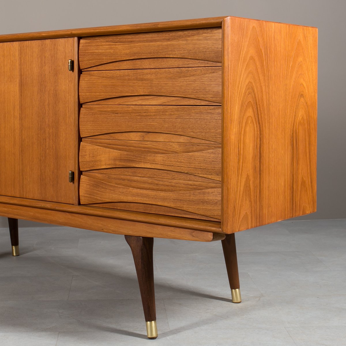 Mid-Century Modern Scandinavian Sideboard in Teak by Sven Andersen for ...