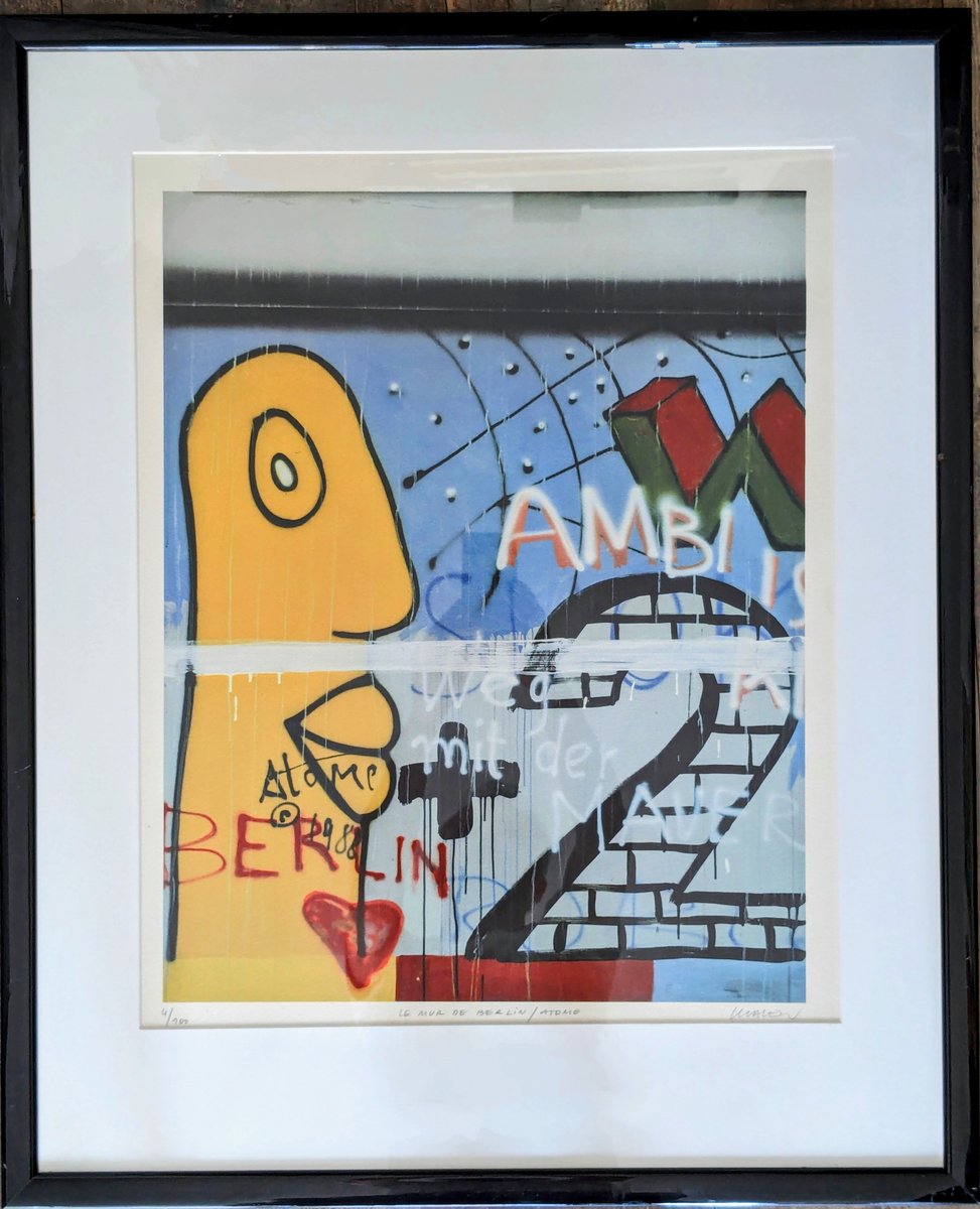 Peter Klasen, The Berlin Wall / Le Mur De Berlin / Atome, 1980 ...