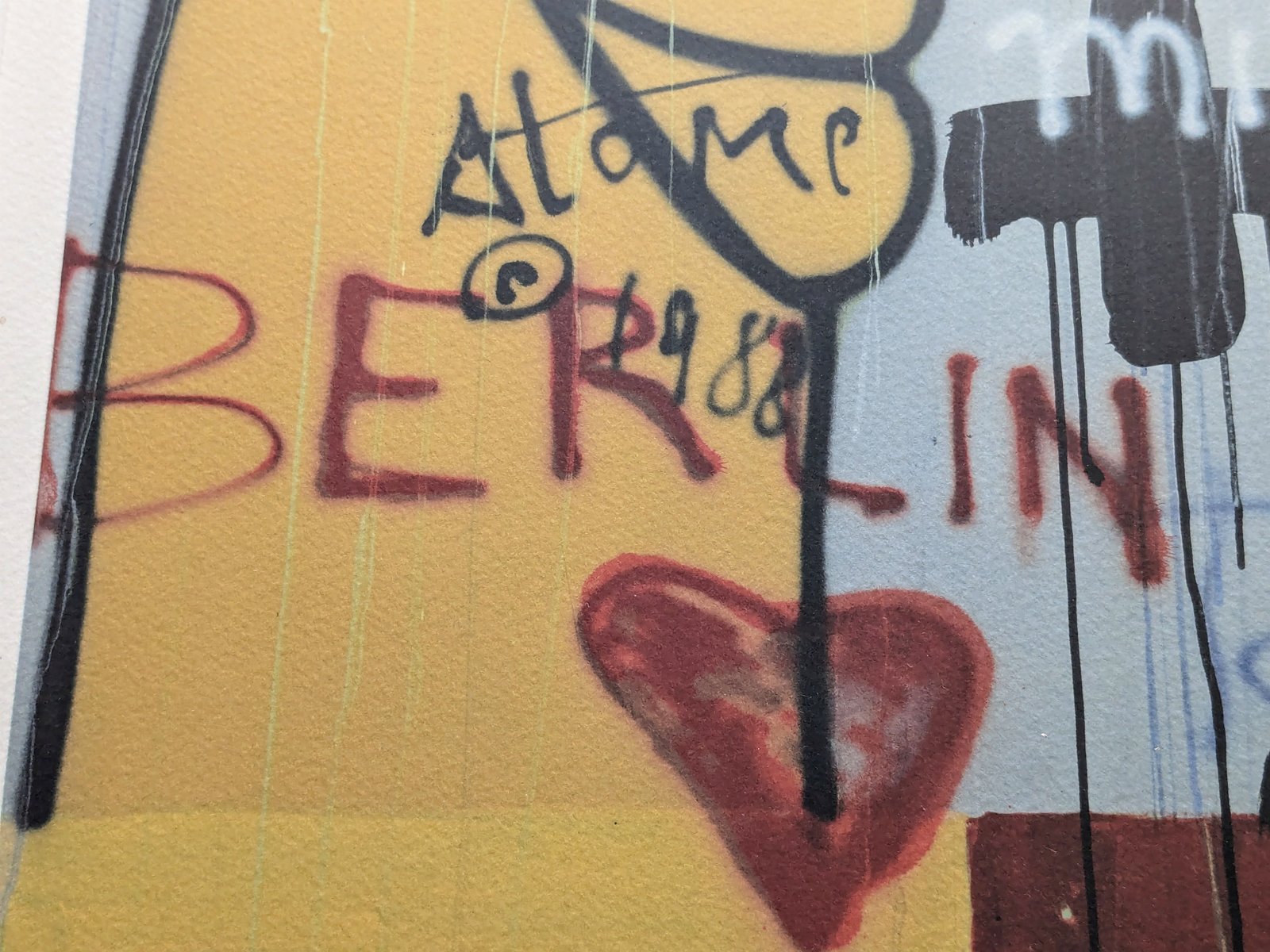 Peter Klasen, The Berlin Wall / Le Mur De Berlin / Atome, 1980 ...