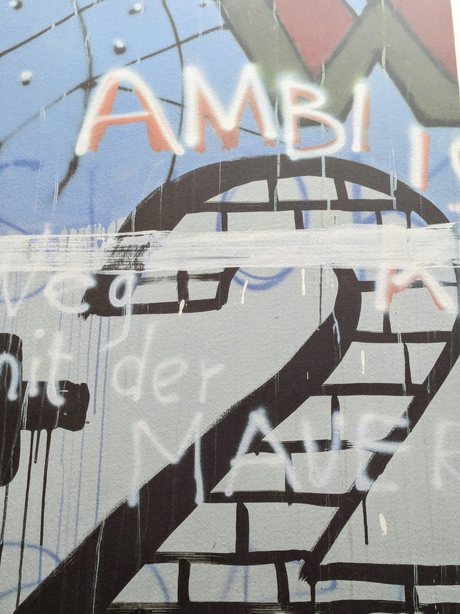 Peter Klasen, The Berlin Wall / Le Mur De Berlin / Atome, 1980 ...
