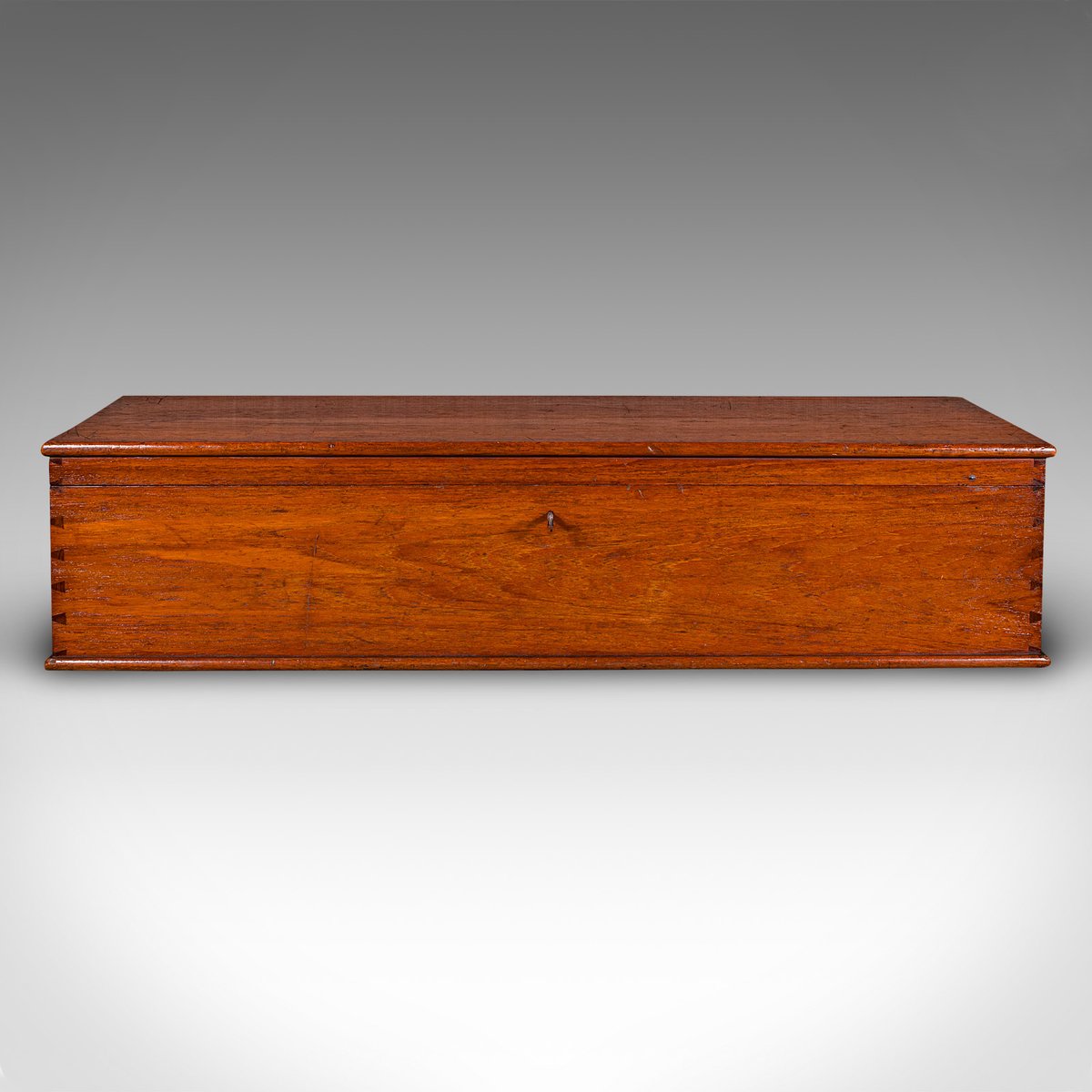 Large English Walnut Storage Chest for sale at Pamono