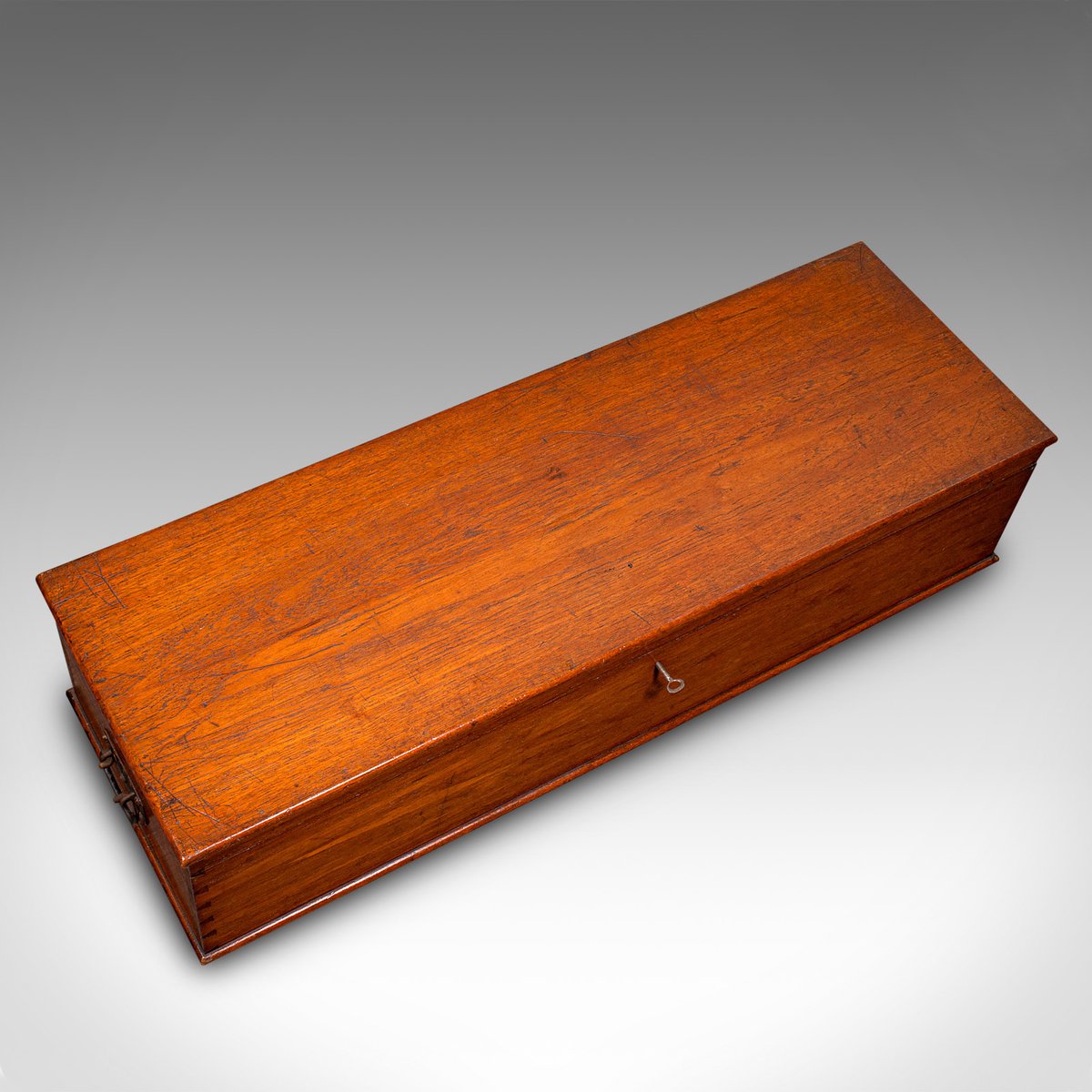 Large English Walnut Storage Chest for sale at Pamono