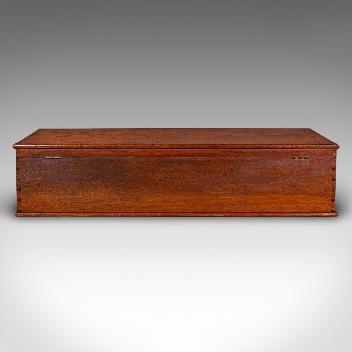 Large English Walnut Storage Chest for sale at Pamono