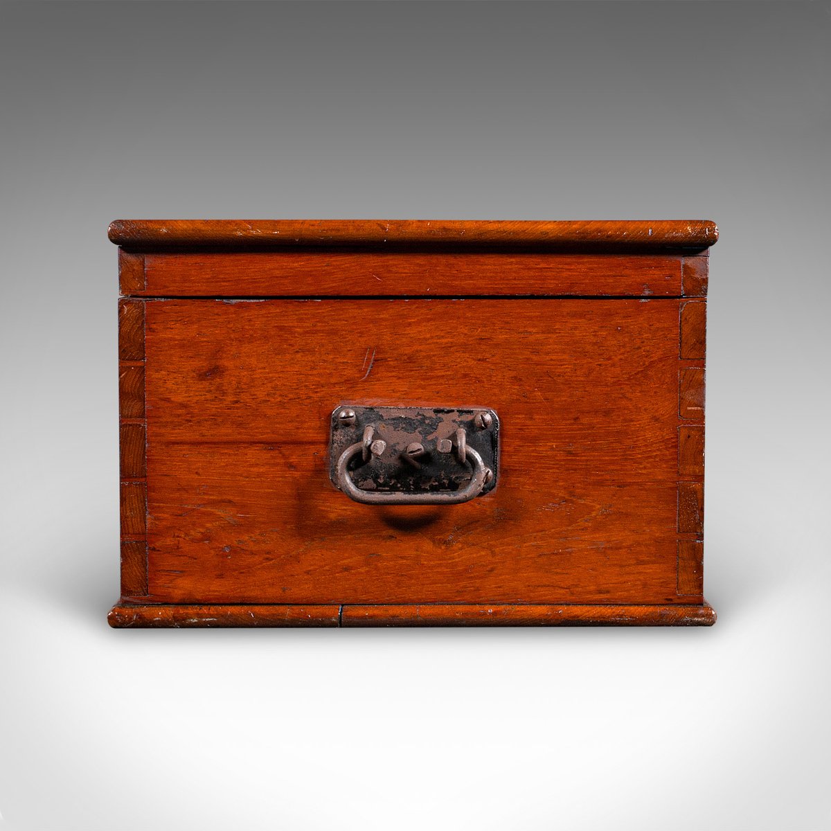 Large English Walnut Storage Chest for sale at Pamono