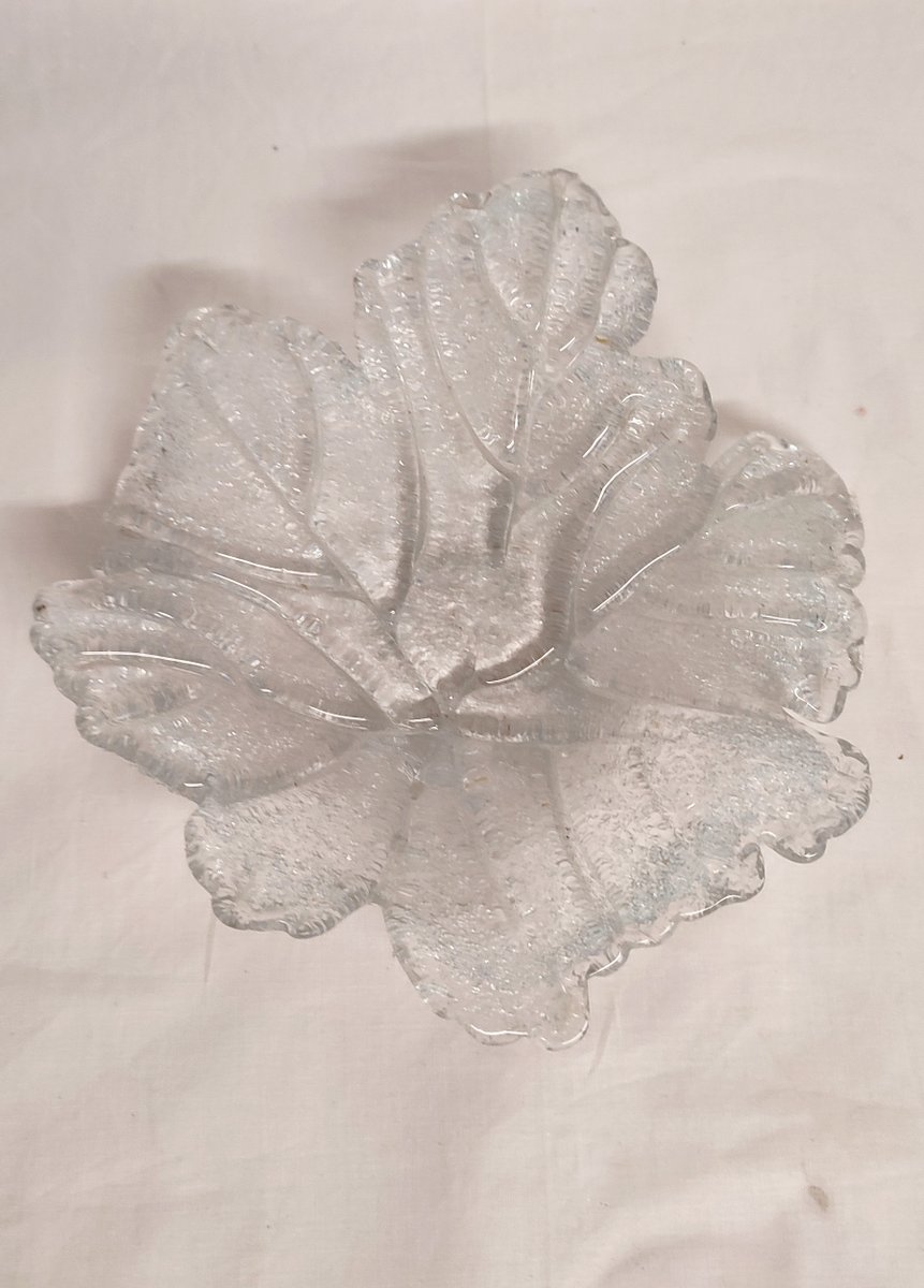 Crystal Centerpiece. Italy, 1980s for sale at Pamono