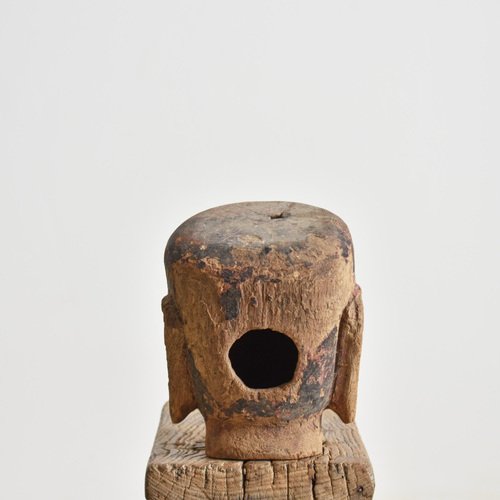 Antique Burmese Carved Puppet Head for sale at Pamono