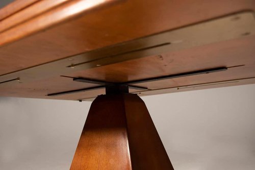 Extendable Chelsea Table with Pyramid Leg attributed to Vittorio ...