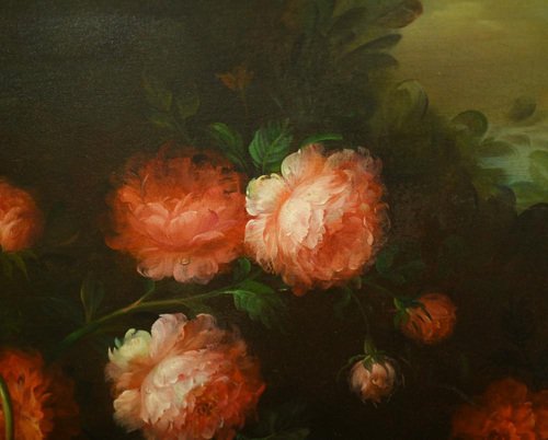 Pre-Raphaelite Artist, Still Life with Floral Spray, Oil Painting ...