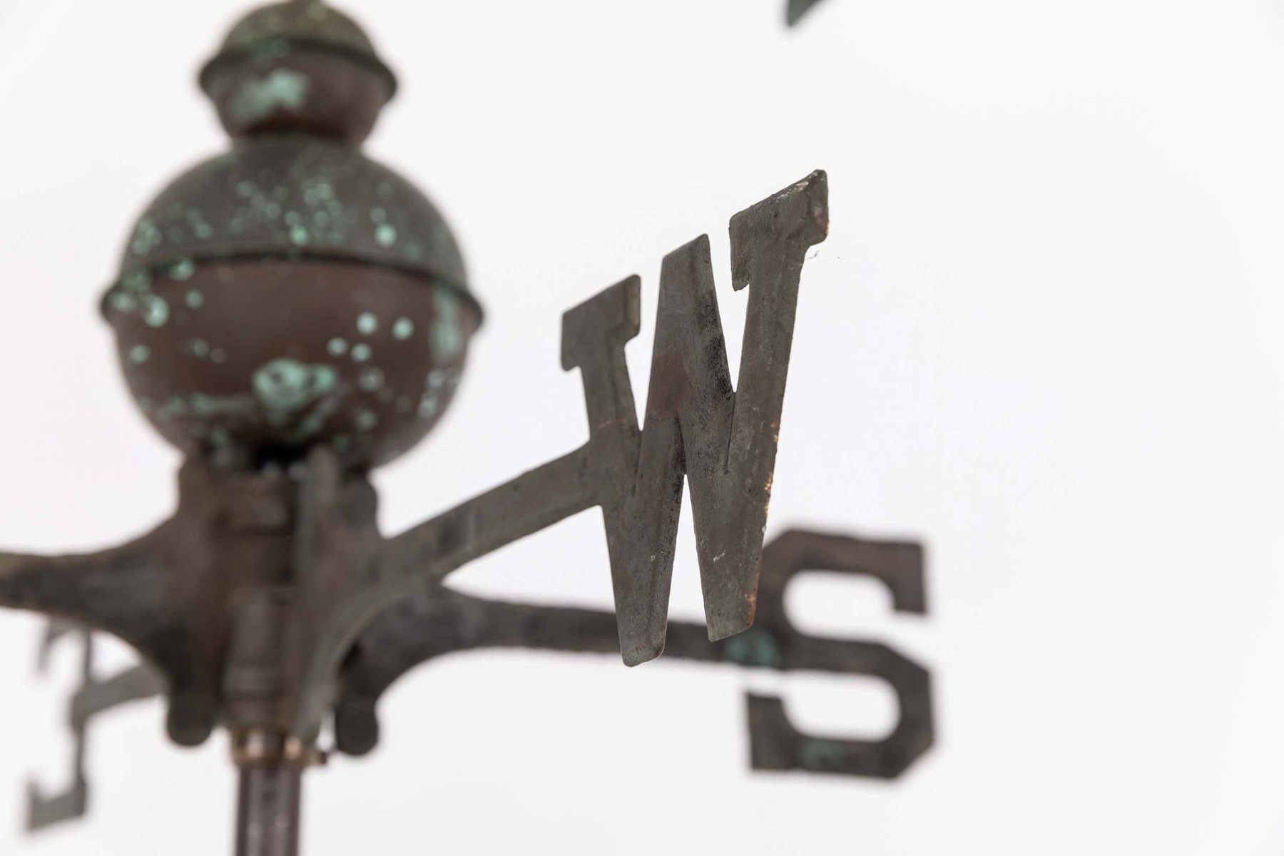 Victorian Copper Repoussé Cockerel Weathervane for sale at Pamono