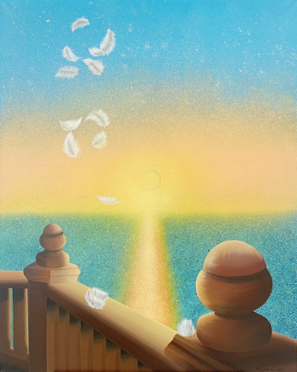 Marta Rynkiewicz, Icarus, 2023, Acrylic on Canvas for sale at Pamono