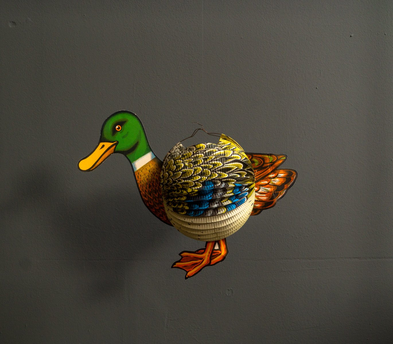Paper Duck Lantern, West Germany, 1960s for sale at Pamono