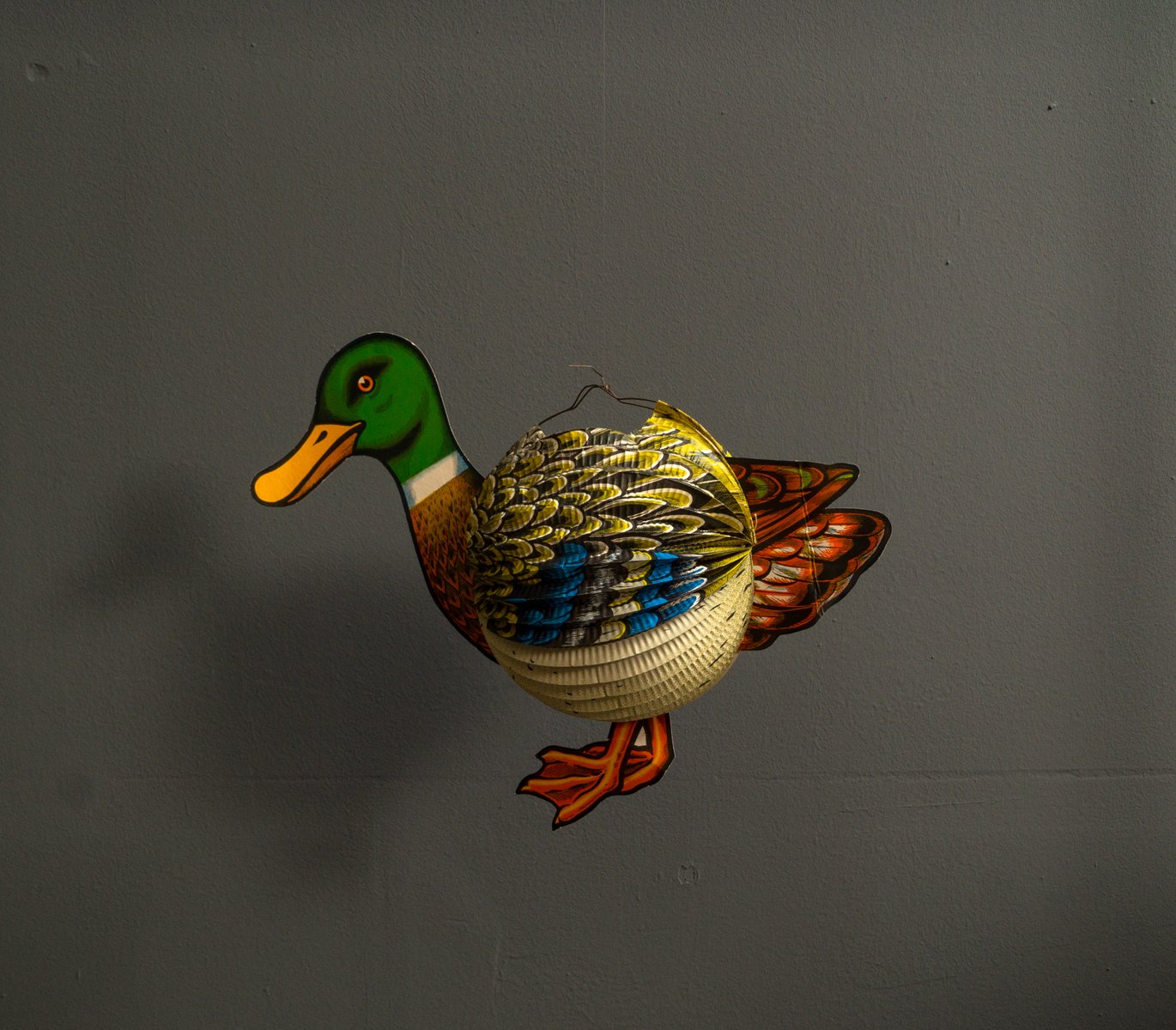 Paper Duck Lantern, West Germany, 1960s for sale at Pamono