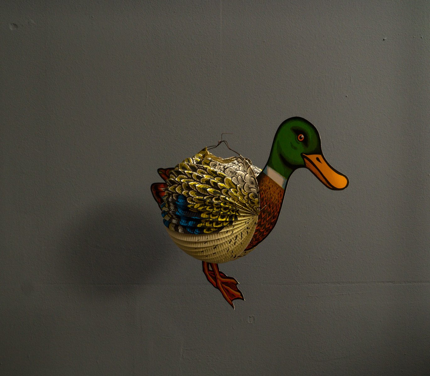 Paper Duck Lantern, West Germany, 1960s for sale at Pamono