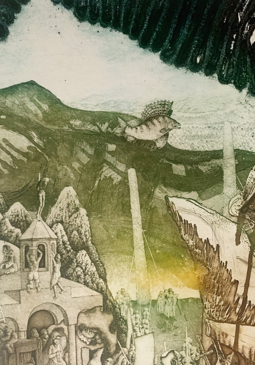 Robert Bartel, Crusade, 1991, Etching for sale at Pamono