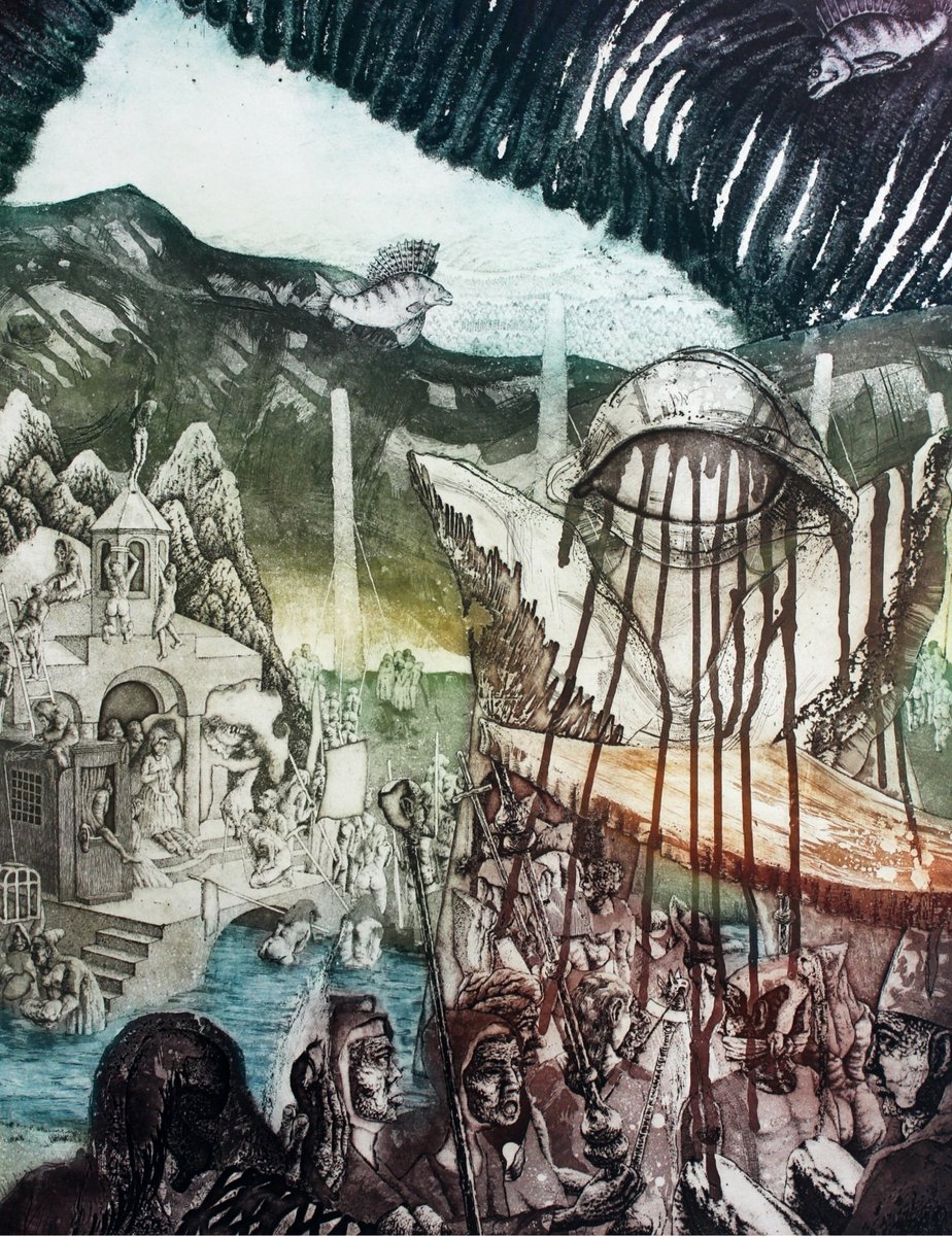 Robert Bartel, Crusade, 1991, Etching for sale at Pamono