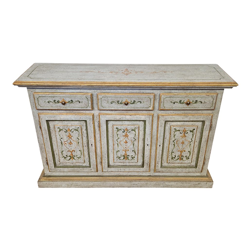 Tyrolean Style Lacquered Sideboard, 1980s for sale at Pamono