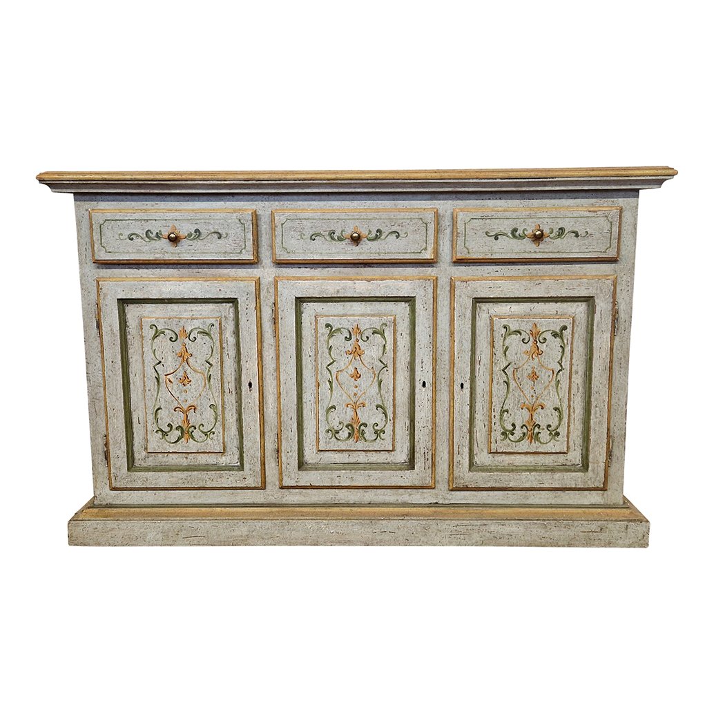 Tyrolean Style Lacquered Sideboard, 1980s for sale at Pamono