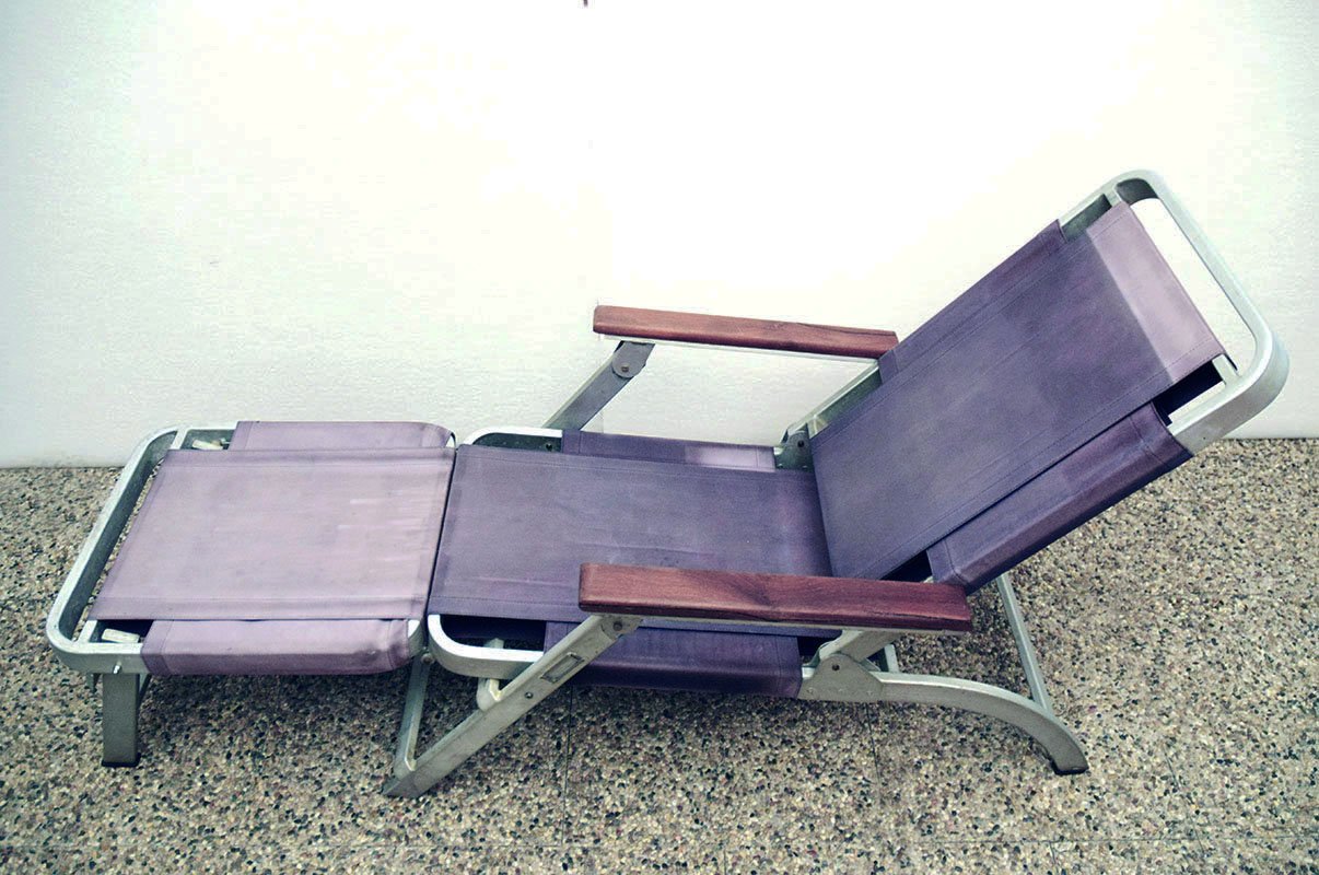 Deck Chair from Transatlantico Michelangelo, 1960s for sale at Pamono