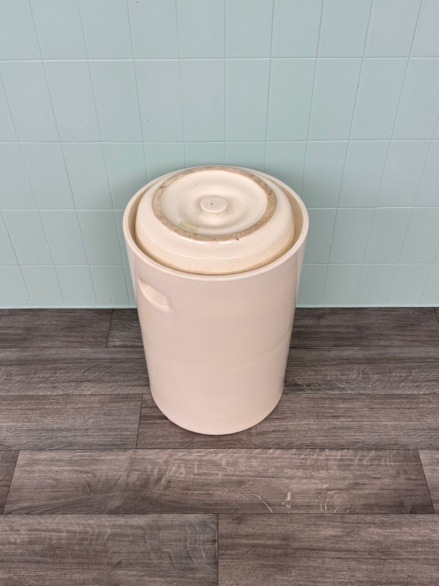 Large Ceramic Container, 1930s for sale at Pamono