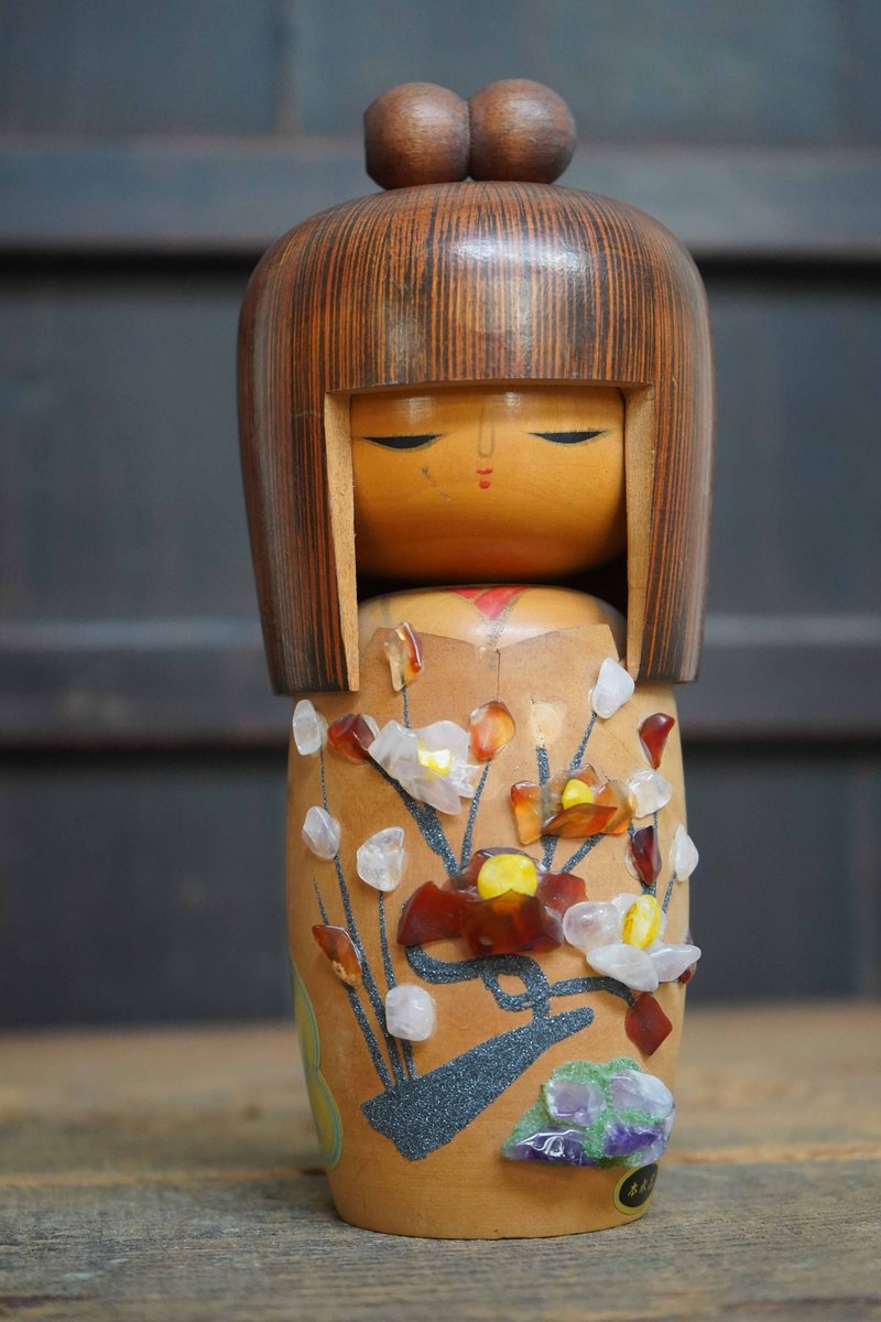 Vintage Sosaku Kokeshi by Kojo Tanaka, Japan. 1970s for sale at Pamono