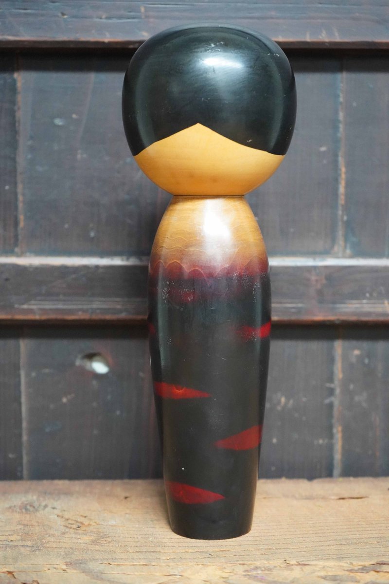 Vintage Sosaku Kokeshi Chigozakura-Cherry Blossom Child by Watanabe ...
