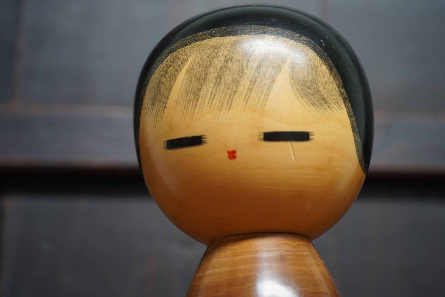 Vintage Sosaku Kokeshi Chigozakura-Cherry Blossom Child by Watanabe ...