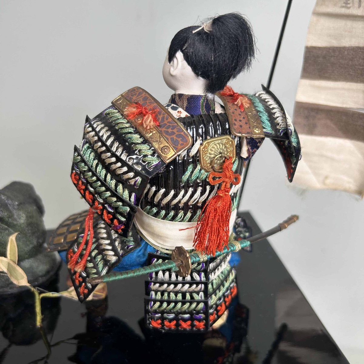 Meiji Period Musha Ningyō Traditional Japanese Samurai Warrior Dolls ...