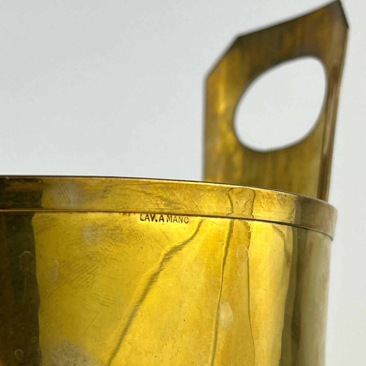 Vintage Brass Buckets Embossed Gold Champagne Bucket, 1950s, Set of 2 ...