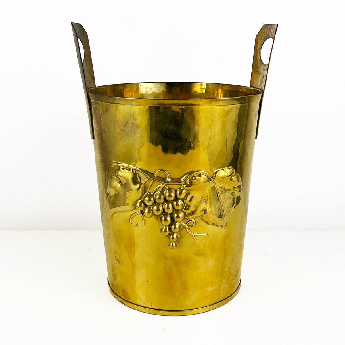 Vintage Brass Buckets Embossed Gold Champagne Bucket, 1950s, Set of 2 ...