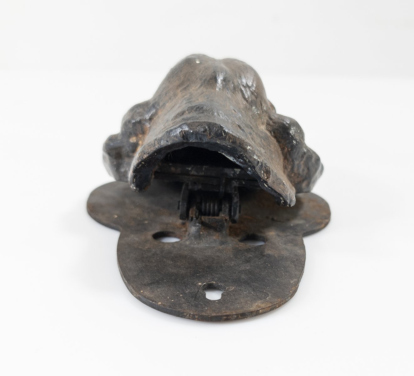 Early 20th Century Cold Painted Cast Iron Basset Hound Paper Clip ...