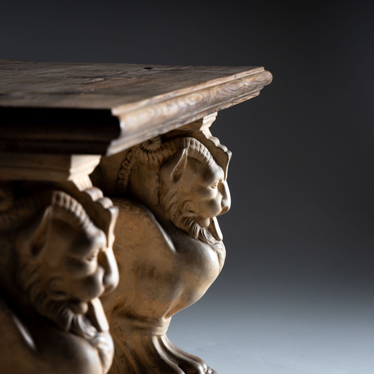 Bench with Terracotta Legs by Dini & Cellai Signa for sale at Pamono