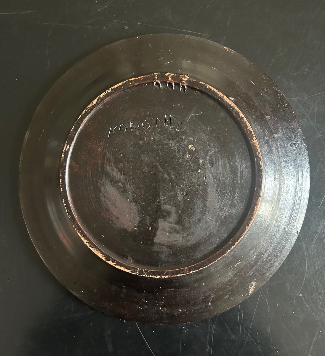 Korond Ceramic Dish, 1970 for sale at Pamono