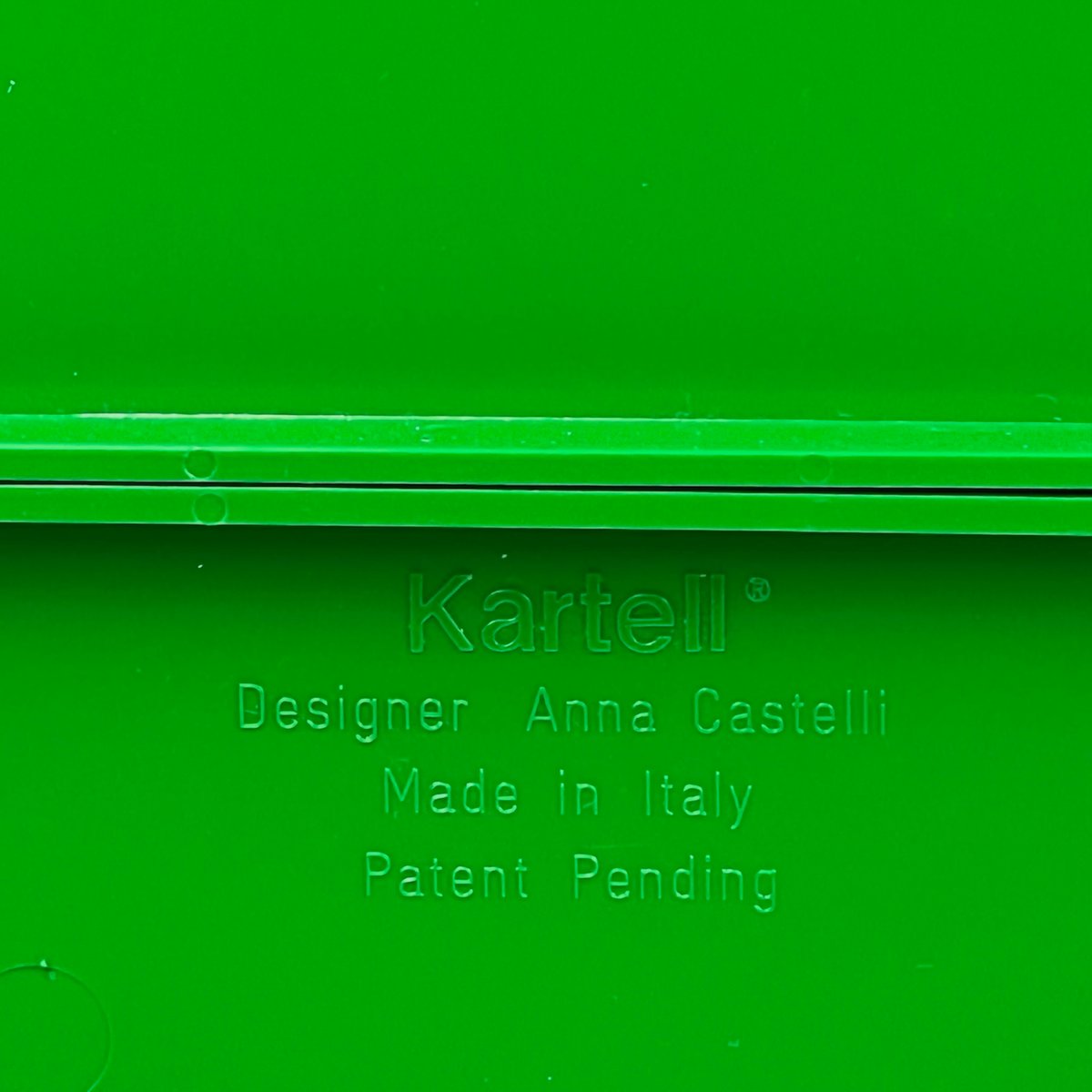 Vintage Kartell Mirror by Anna Castelli Ferrieri, 1960s for sale at Pamono