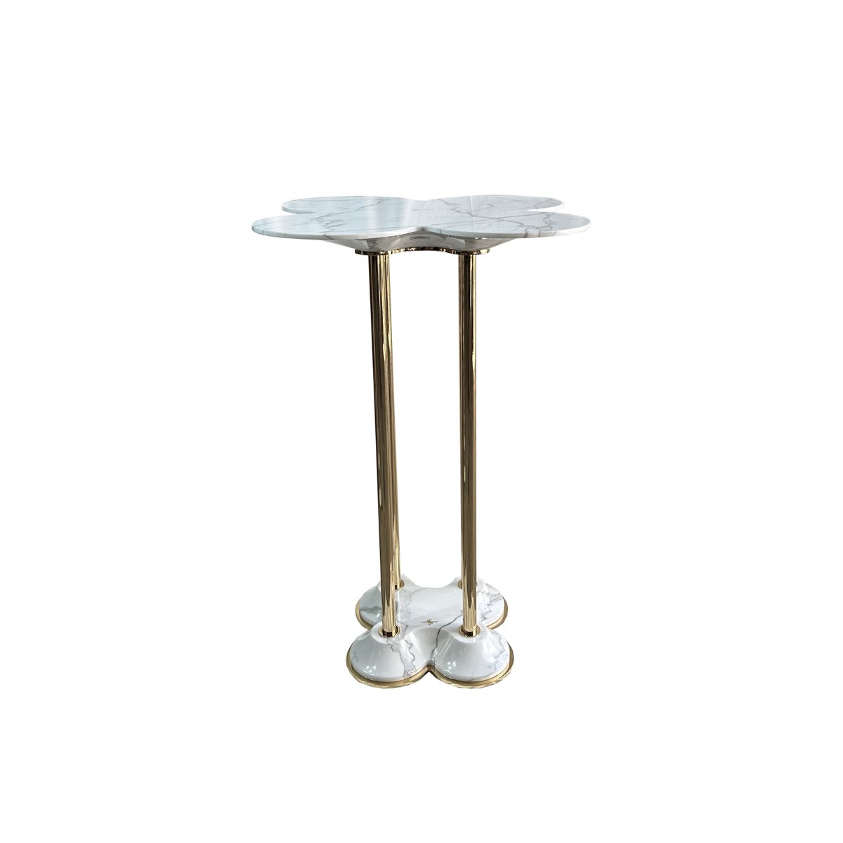 Four-Leaf Clover Table in Statuario Marble by Euromarmi Store for sale ...