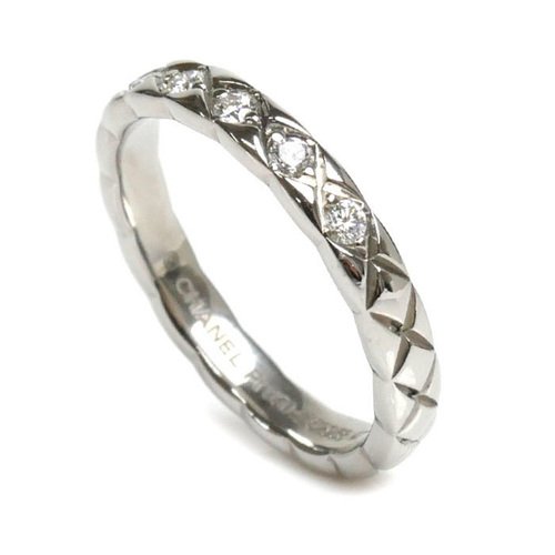 Platinum Coco Crush Diamond Ring from Chanel for sale at Pamono