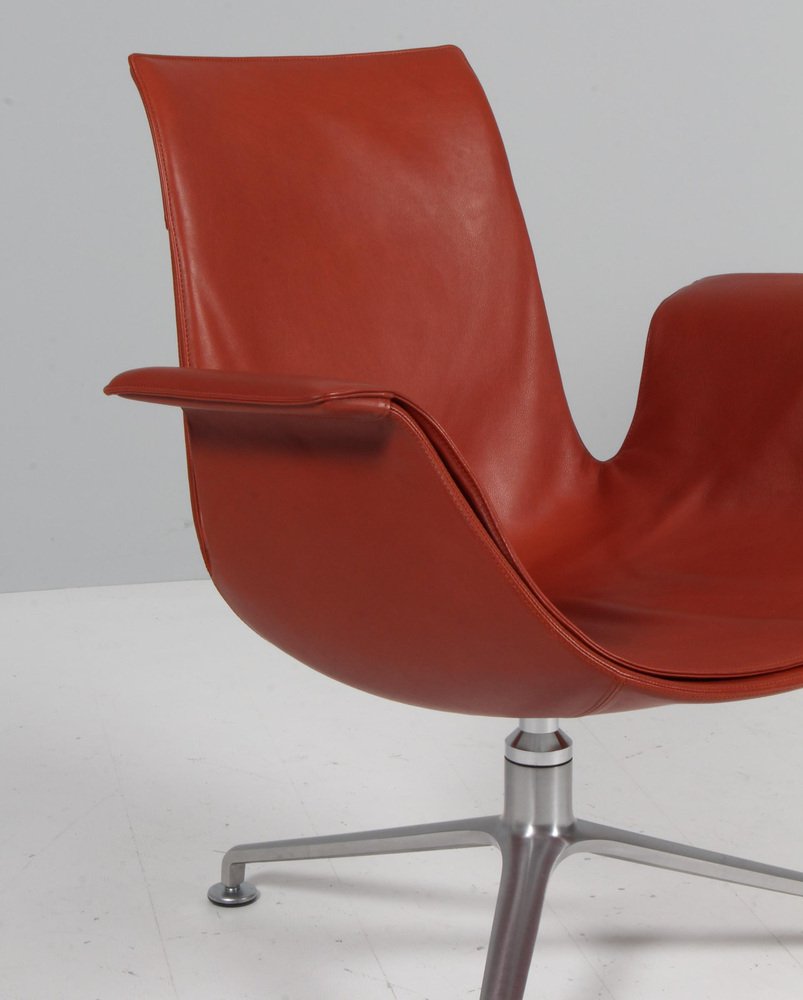 Lounge Chair Model Fk 86 by Preben Fabricius & Jørgen Kastholm ...