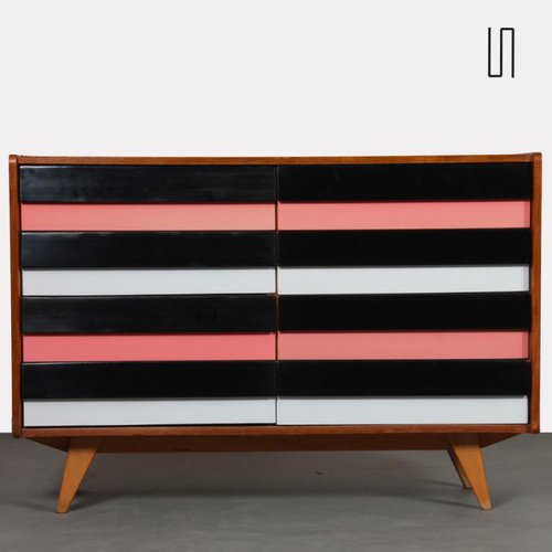 Vintage Model U-453 Chest of Drawers by Jiri Jiroutek, 1960s for sale ...