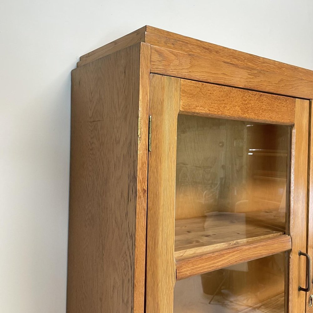 Mid-Century Glazed Haberdashery Lab Display Cabinet for sale at Pamono