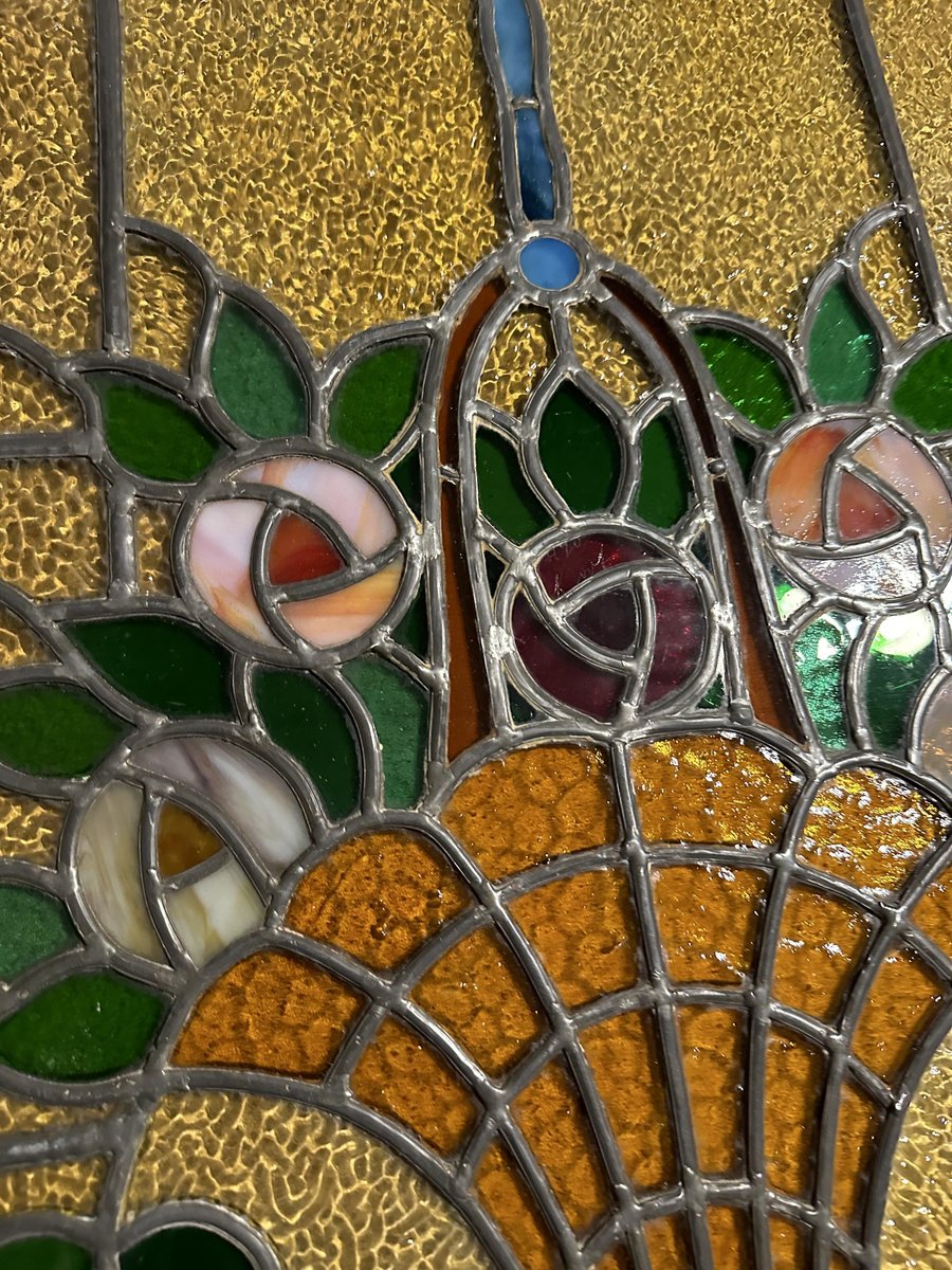 Stained Glass Window, 1920s for sale at Pamono