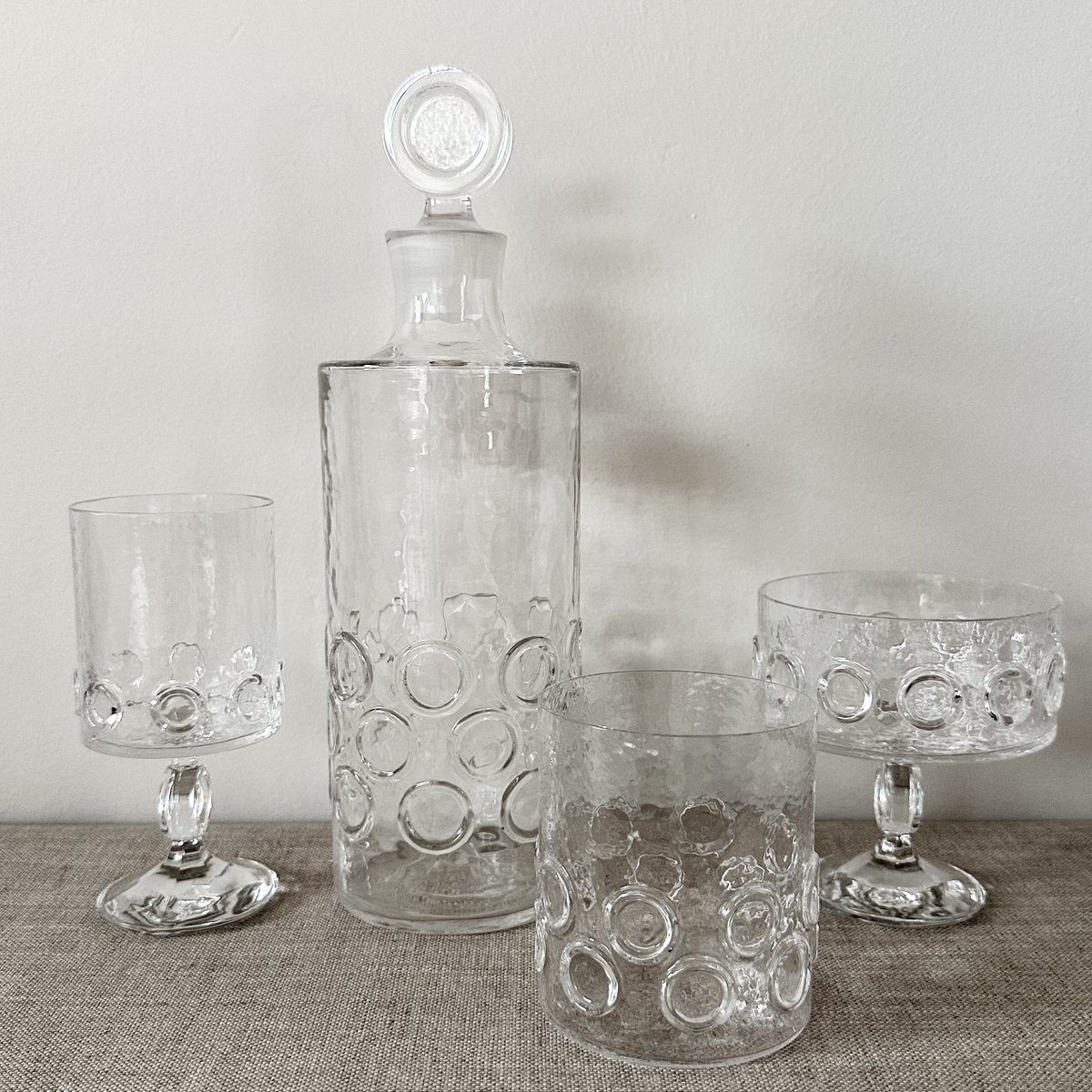Vintage Evergreen Crystal Set from Riedel, 1960s, Set of 16 for sale at ...