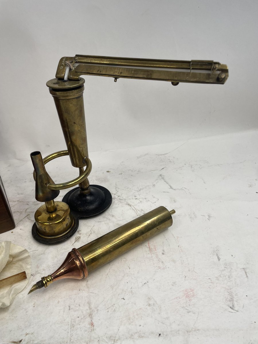 Antique Malligand Brass Ebulliometer, 1920s for sale at Pamono