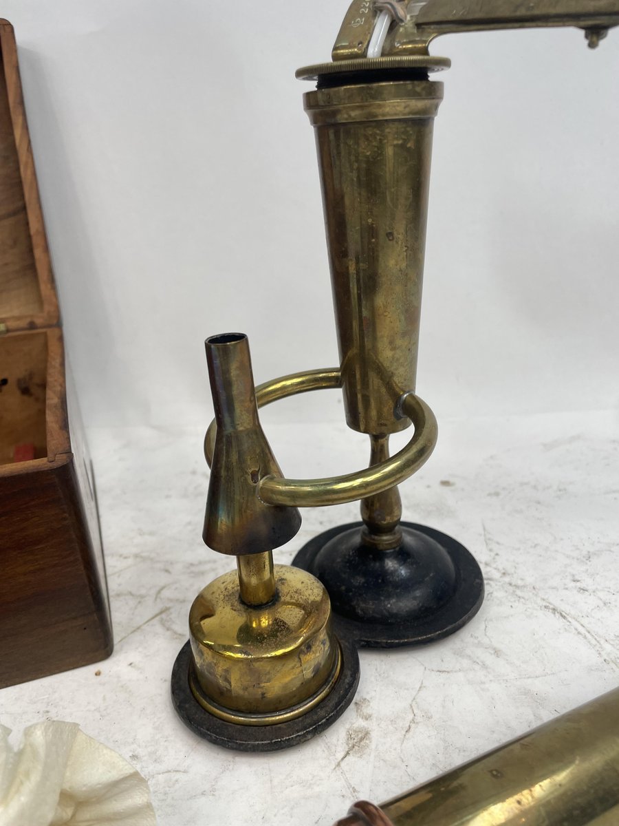 Antique Malligand Brass Ebulliometer, 1920s for sale at Pamono