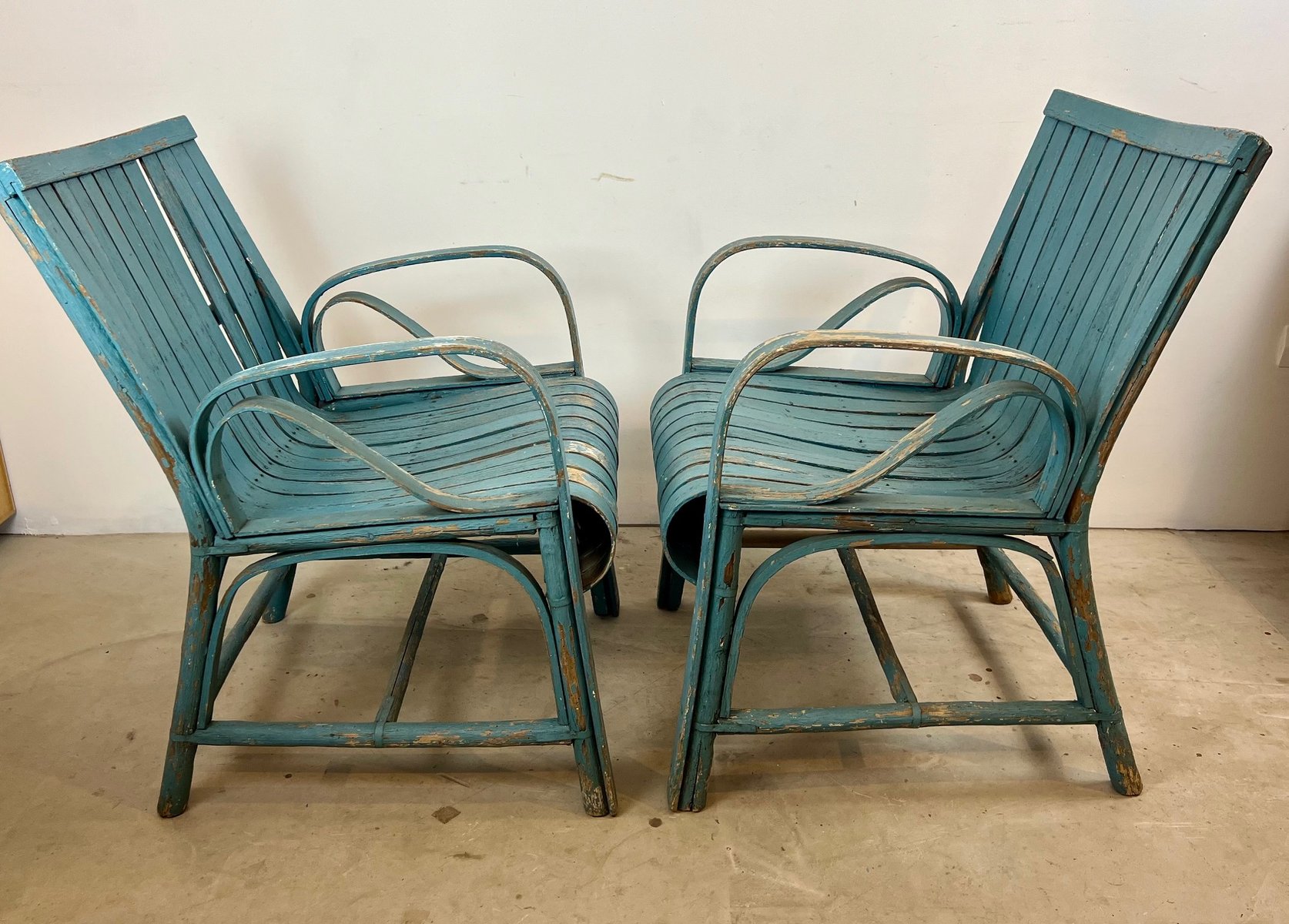 Set of Vintage Garden Chairs for sale at Pamono
