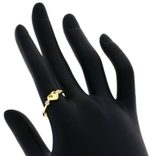 Full Heart 2P Diamond Ring in 18k Yellow Gold from Tiffany & Co. for ...