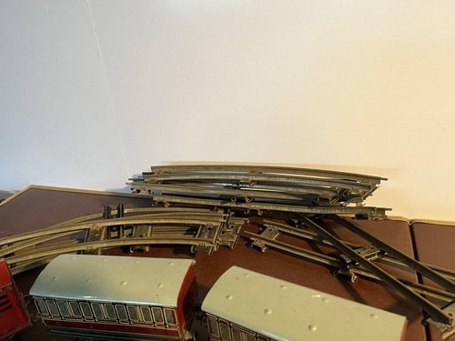 Clockwork Train Set Hornby Clockwork Train Set, Set of 8 for sale at Pamono