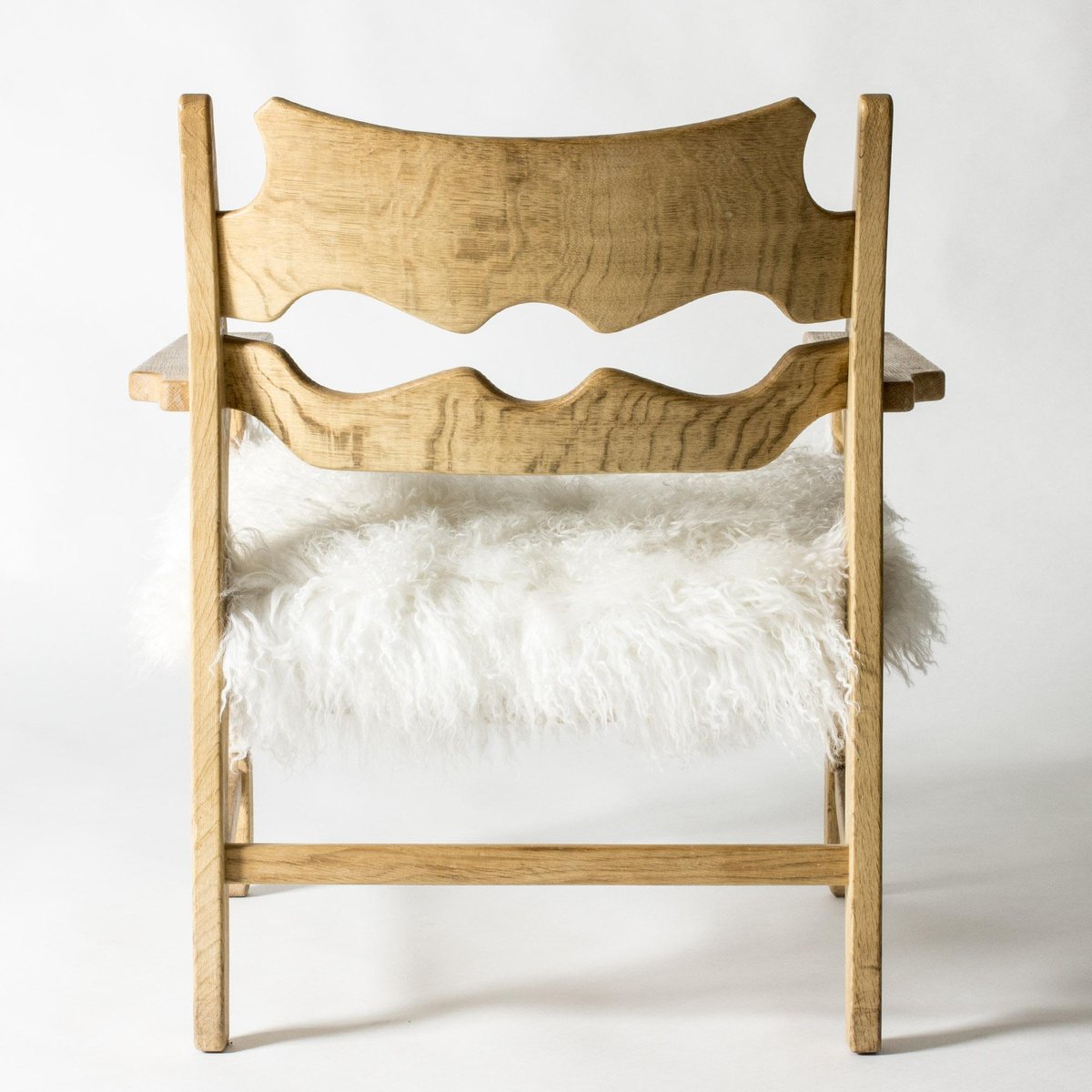 Mid-Century Razorblade Lounge Chair by Henning Kjærnulf, 1960s for sale ...