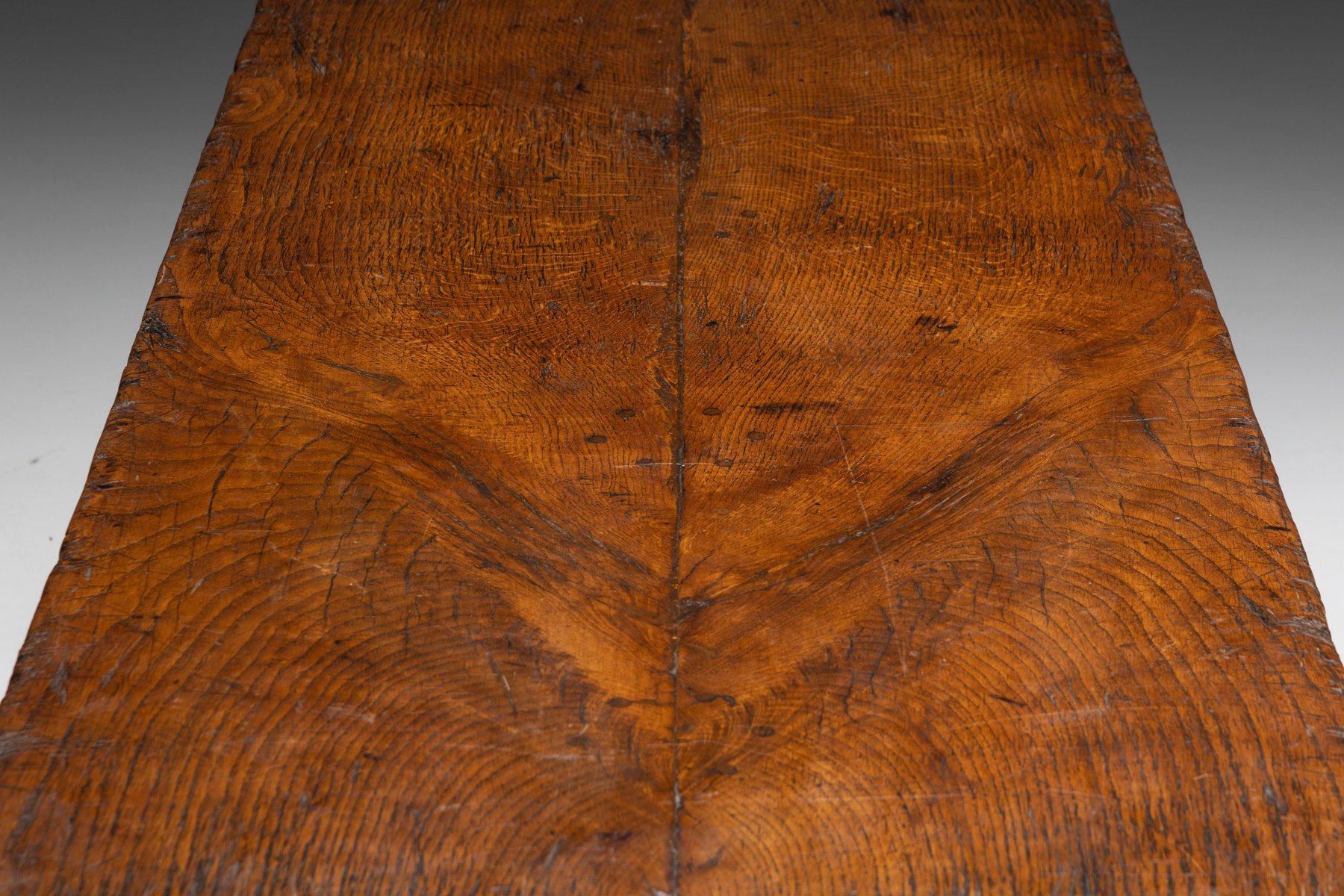 French Rustic Naive Dining Table for sale at Pamono