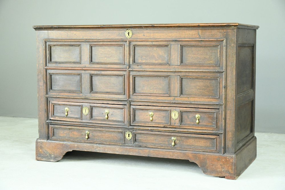 Antique Oak Mule Chest, 1700s for sale at Pamono