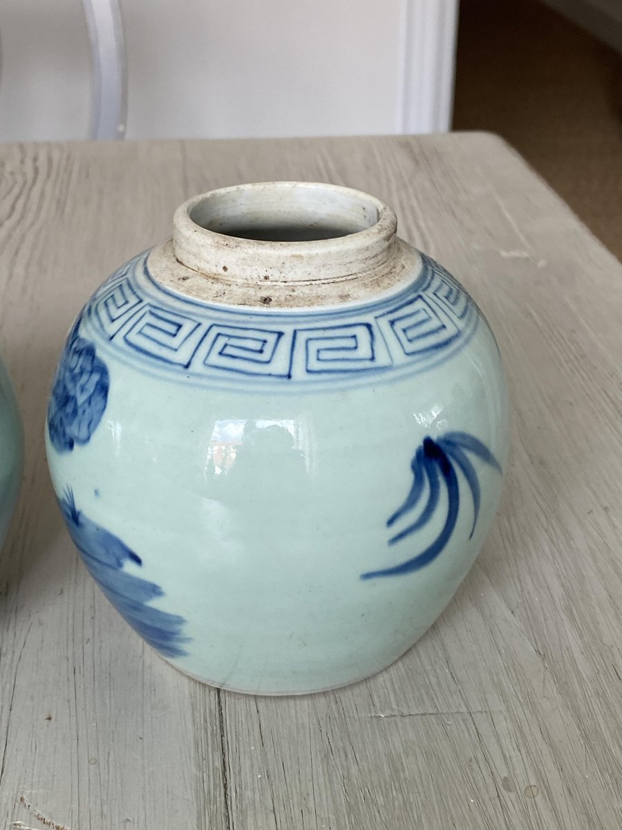 China Pots, 1860, Set of 2 for sale at Pamono