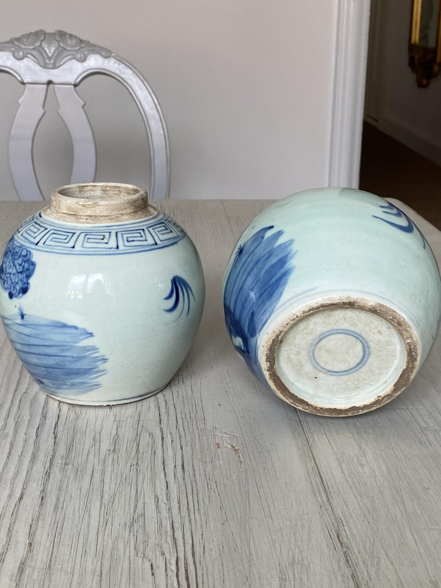 China Pots, 1860, Set of 2 for sale at Pamono